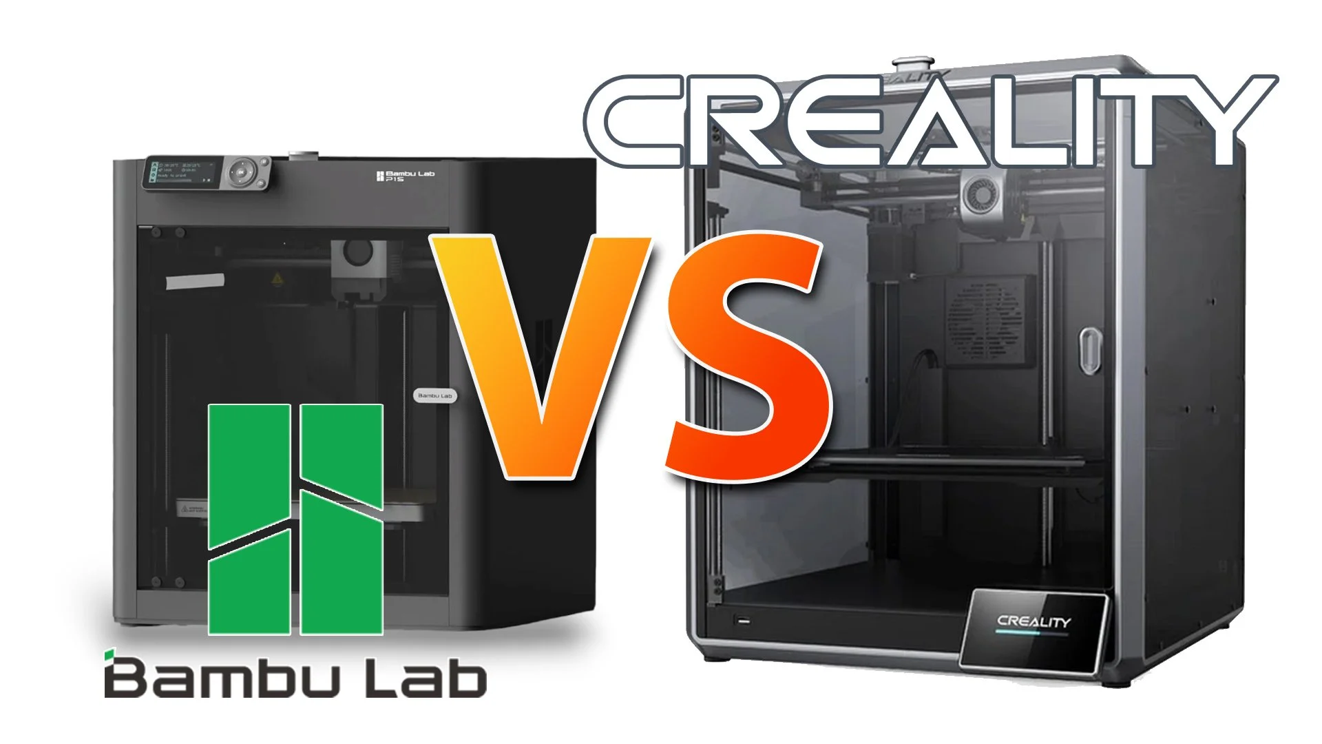 Bambu Lab vs Creality K1 3D Printers - Which is best?