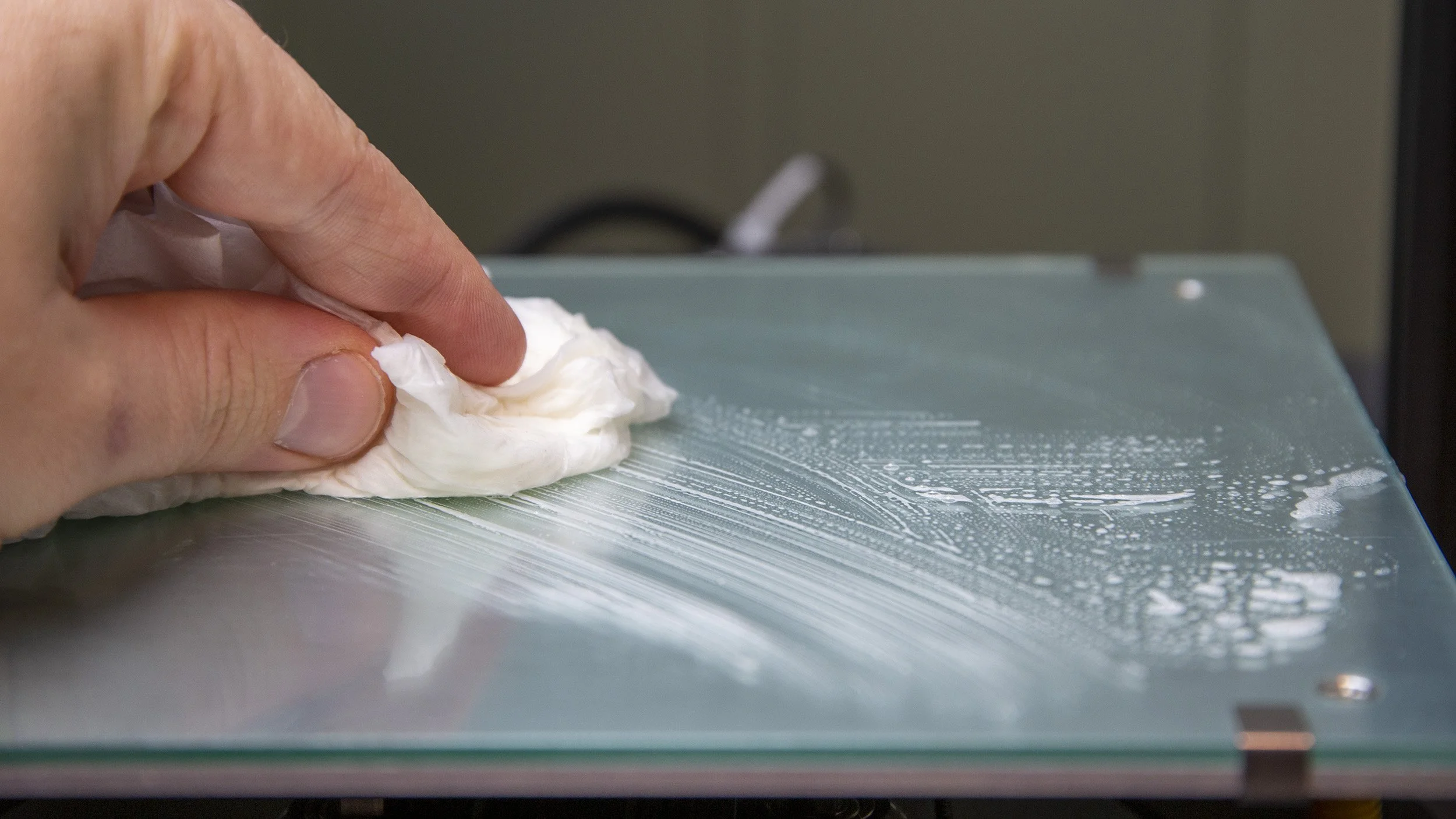 How to 3d print on glass build plates