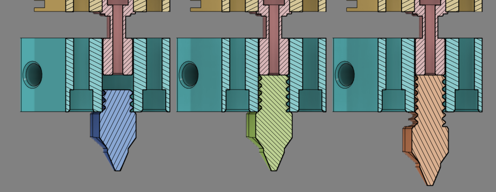 How to identify 3d printer nozzle type