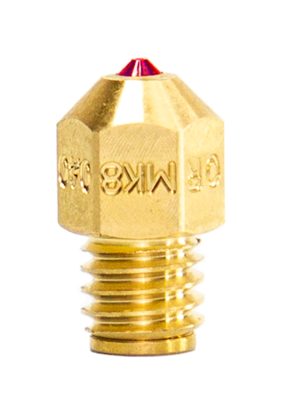 How to identify 3d printer nozzle type