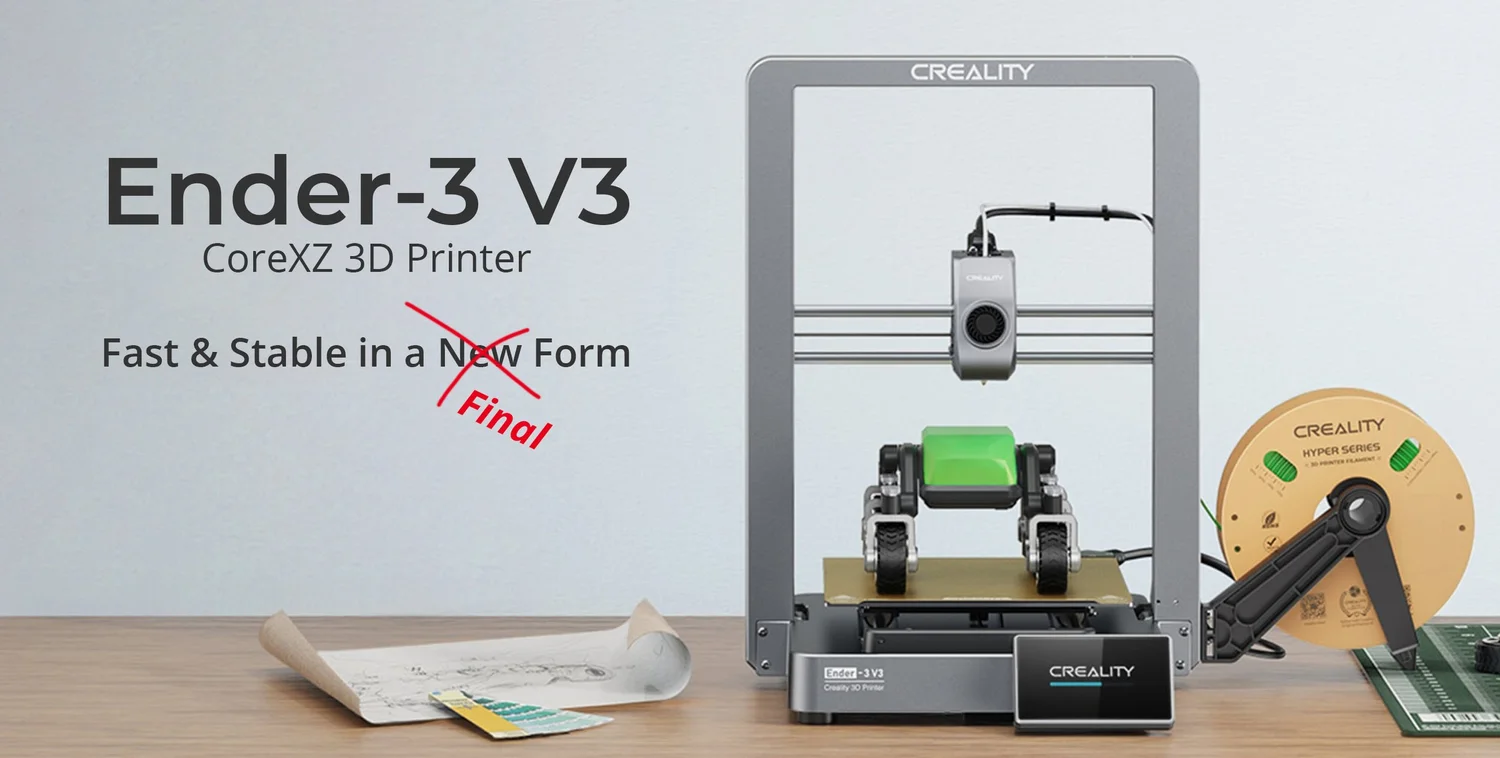 The new CoreXZ Creality Ender 3 V3