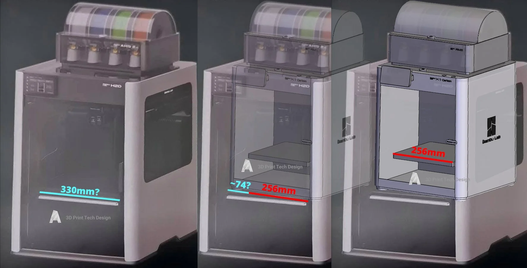 Leaked: Bambu Lab H2D 3D Printer Details – Dual Nozzles, Bigger Build ...