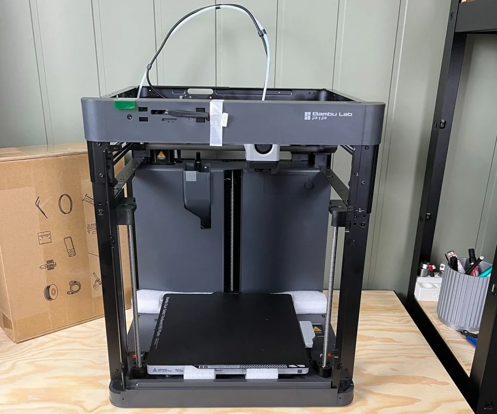 My Bambulab P1P 3D Printer arrived!