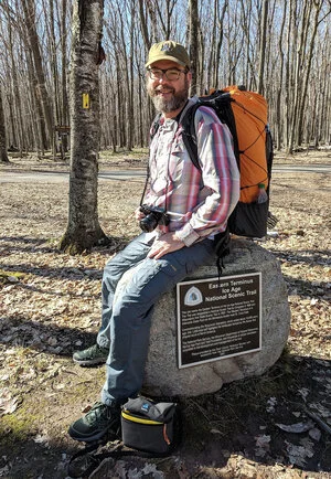 Cameron Gillie, Hiking the Ice Age Trail — PhotoMidwest