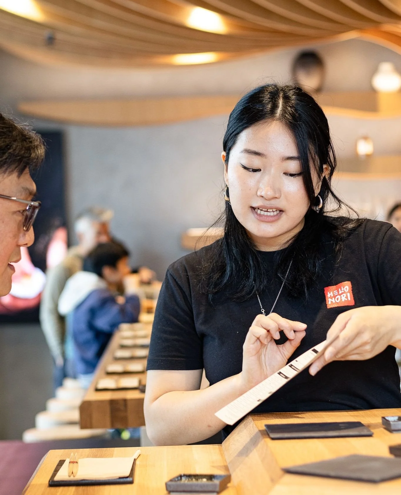 Hello Nori the Hand Roll Bar