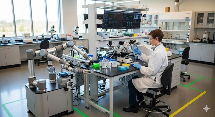 Cobot Lab Safety: Integrating Humans and Robots — Lab Design News