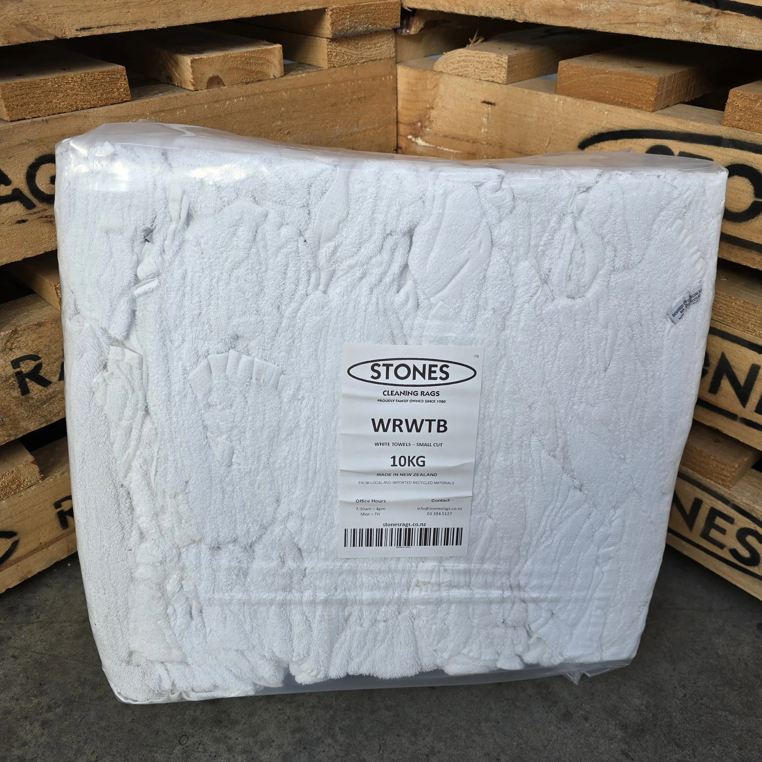 White Towels 10kg Bag of Rags | Shop Durable Cleaning Rags Now — Stone ...