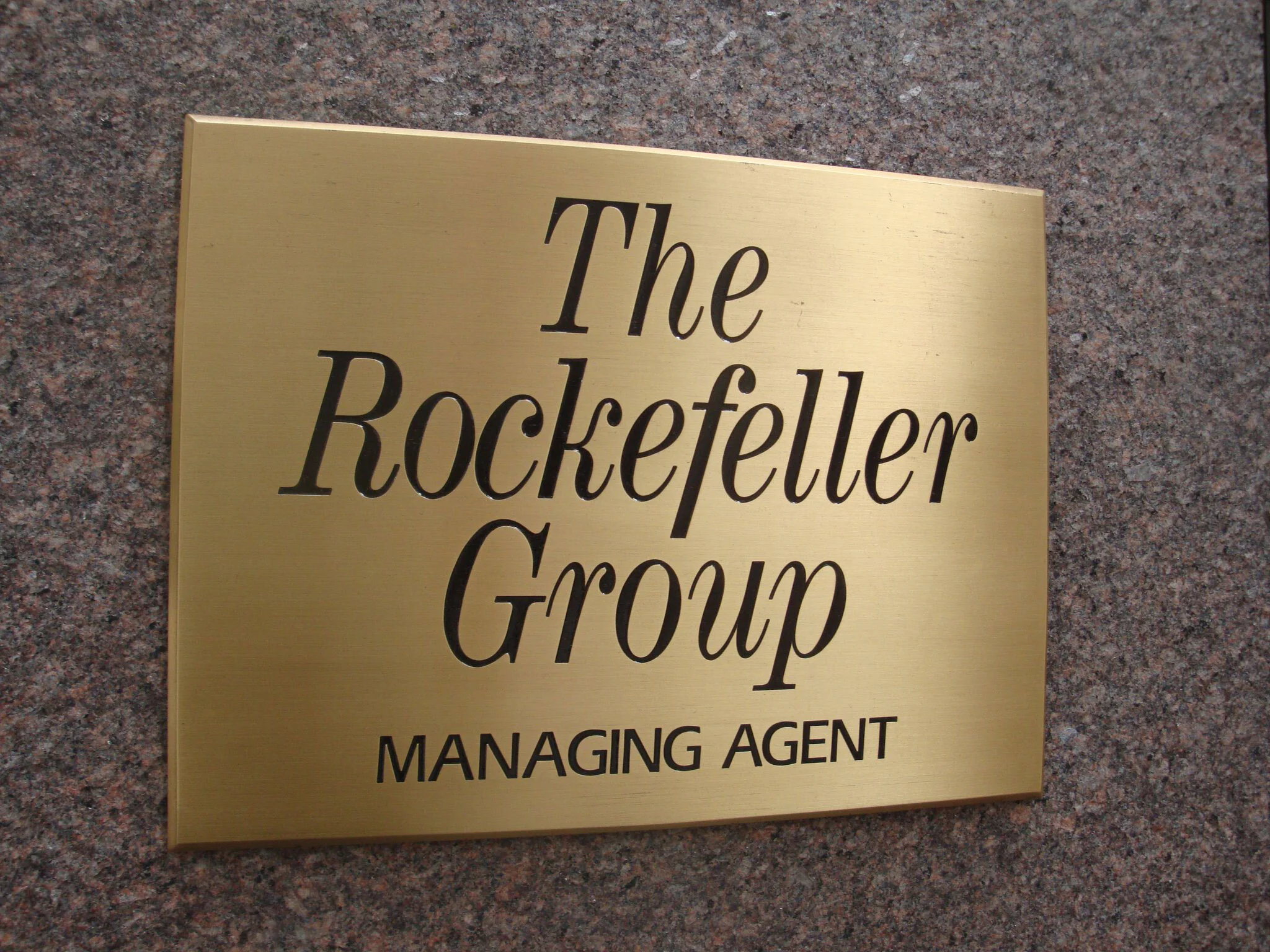 Cast Bronze Metal Plaques LA - Etched Metal Plaques LA - Engraved Metal ...