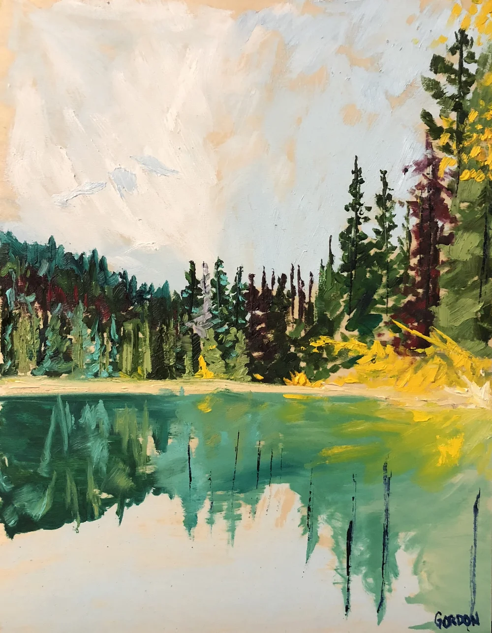 Visual Artist | 2018 Gallery | Landscape Paintings — Carly Gordon