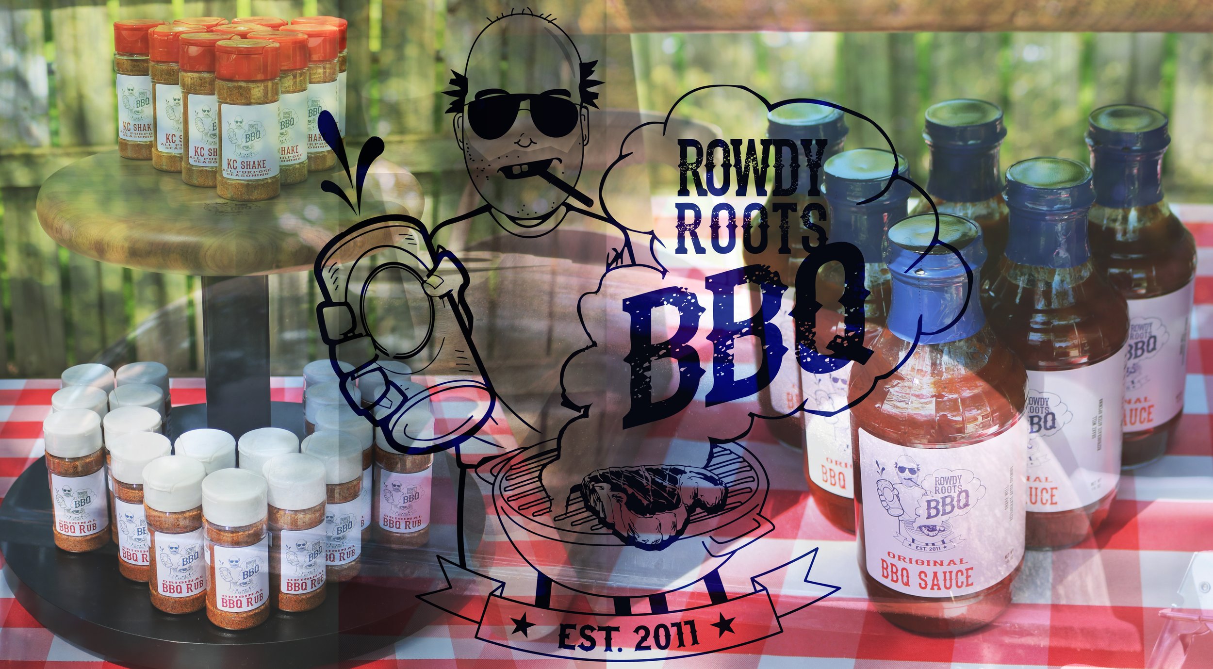 Rowdy Roots BBQ Sauces and Seasonings-Rowdy Roots BBQ Sauces