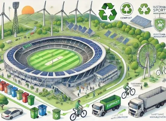 Designing and implementing sustainability into sporting events