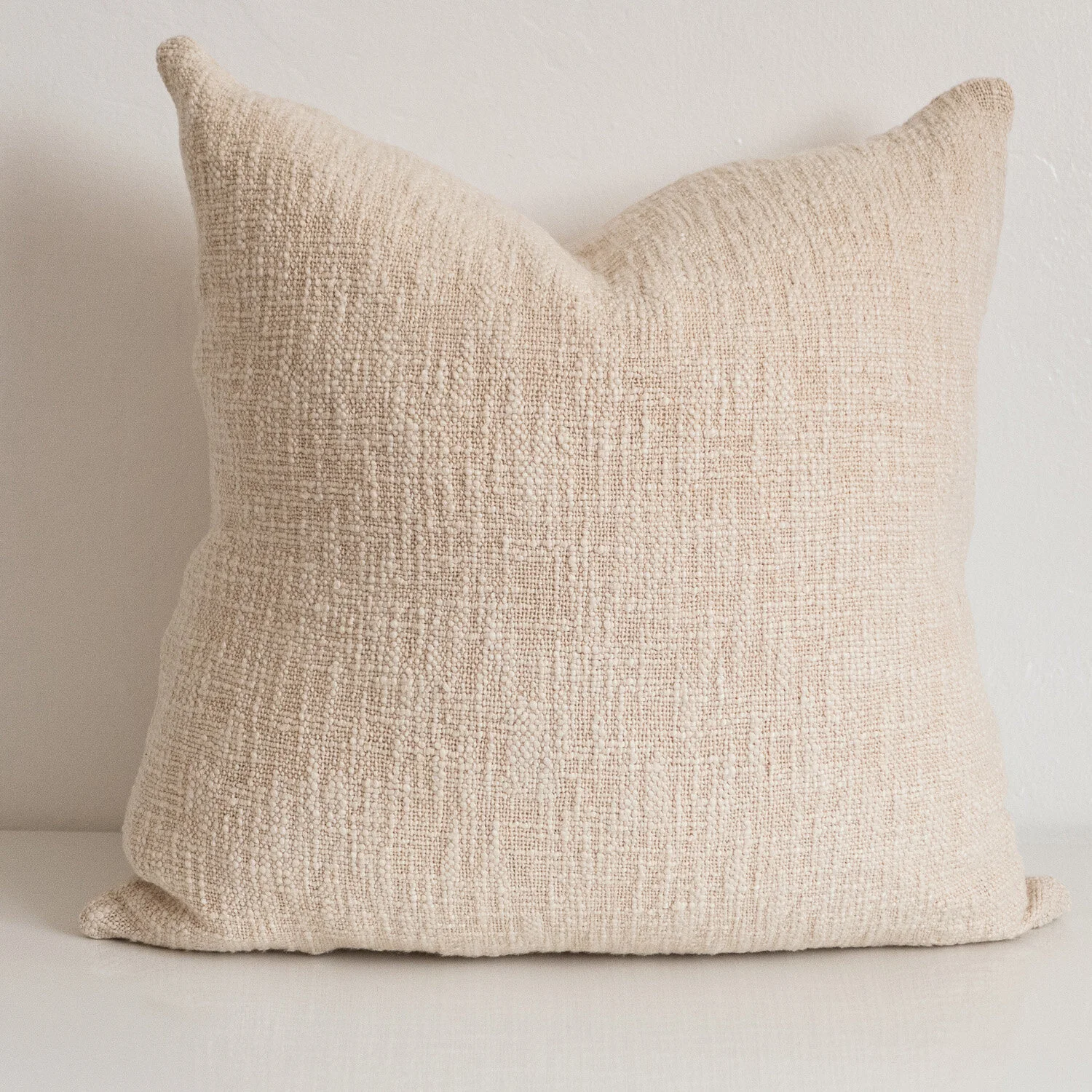 Charcoal Checker Pillows — FENNEL HOME HANDWOVEN TEXTILES