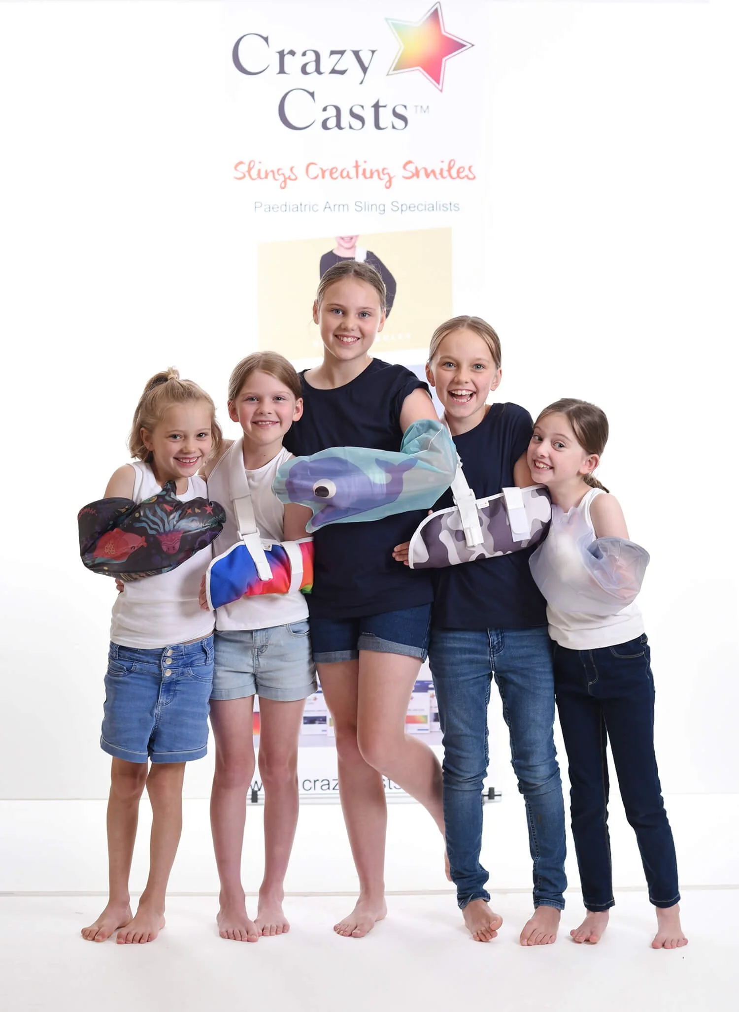 About us | Crazy Casts: Arm slings and cast protectors for kids