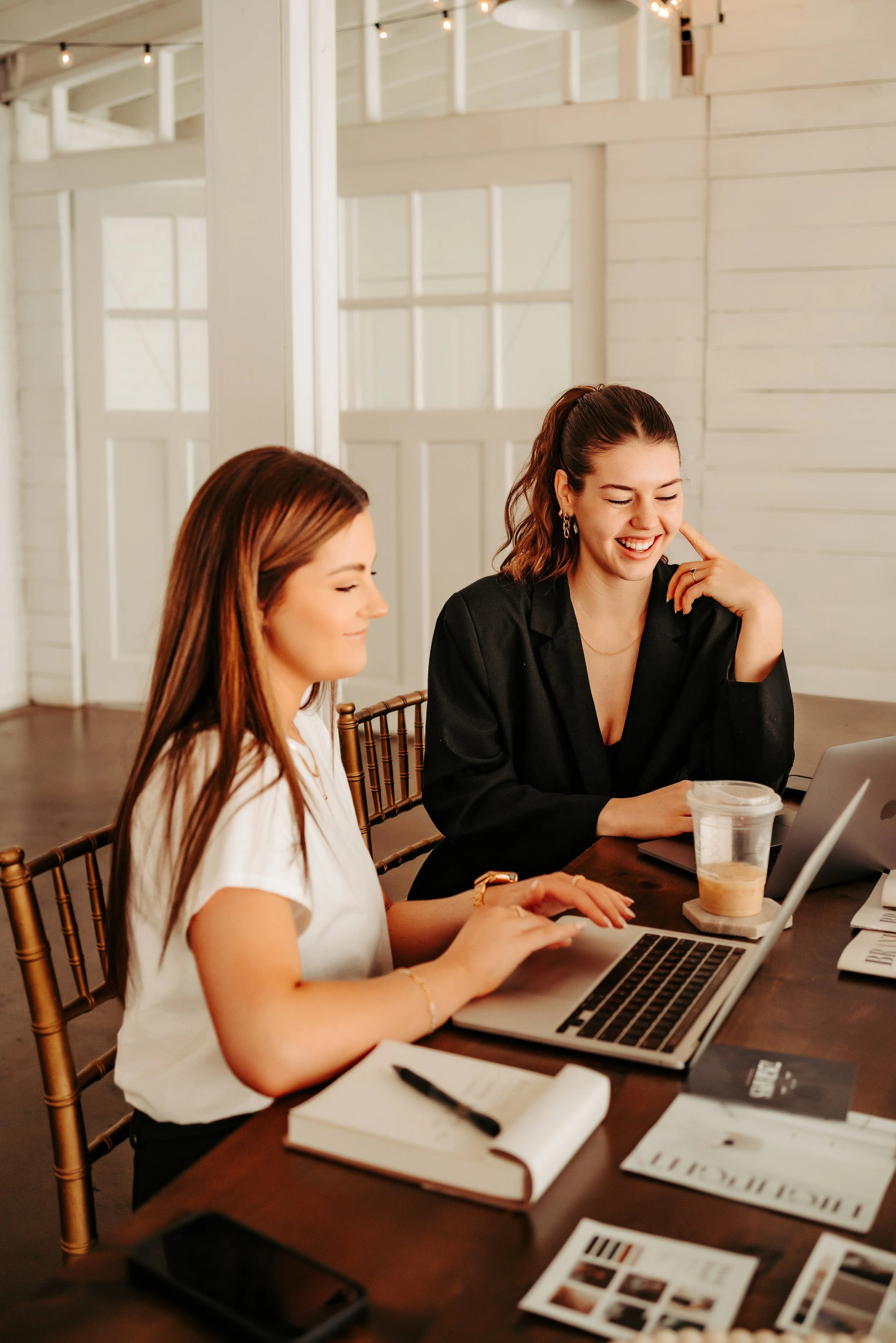 Branding + Squarespace Website Design for Female Entrepreneurs