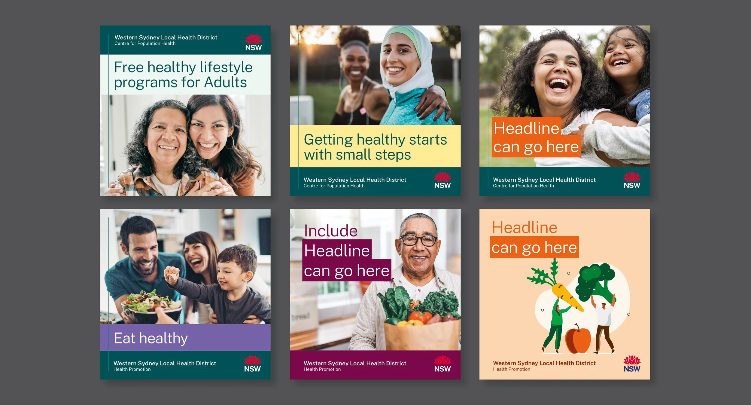 Centre of Population Health NSW Health — Handle Branding
