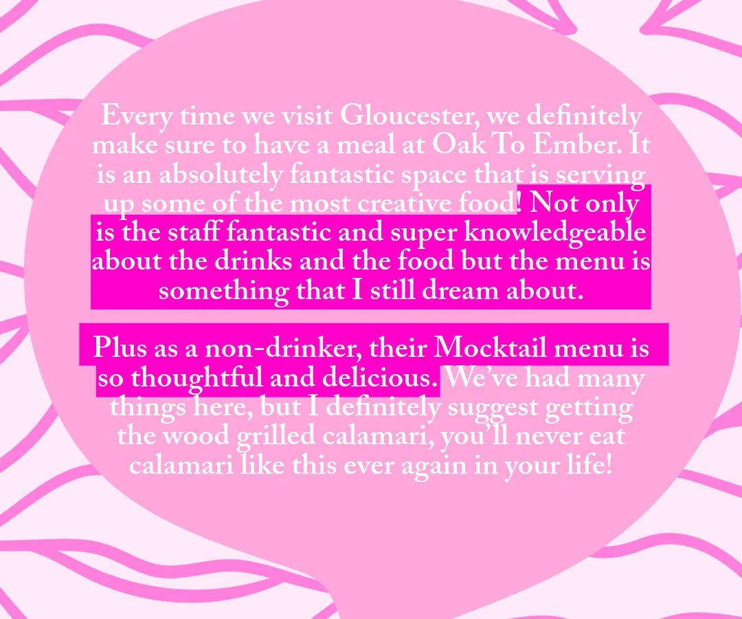 Menus — Oak to Ember