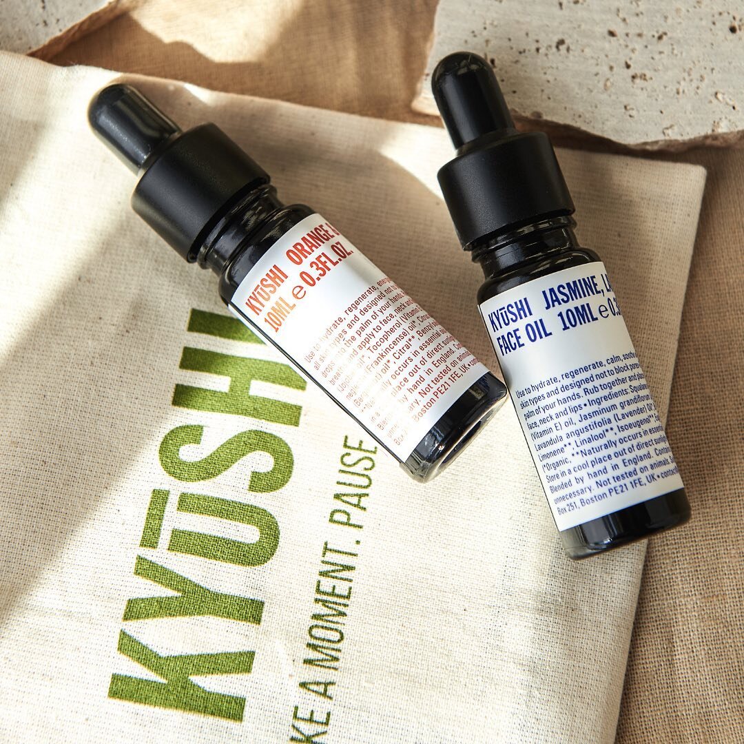 Kyūshi – mindful skincare that uses organic plant and and essential oils