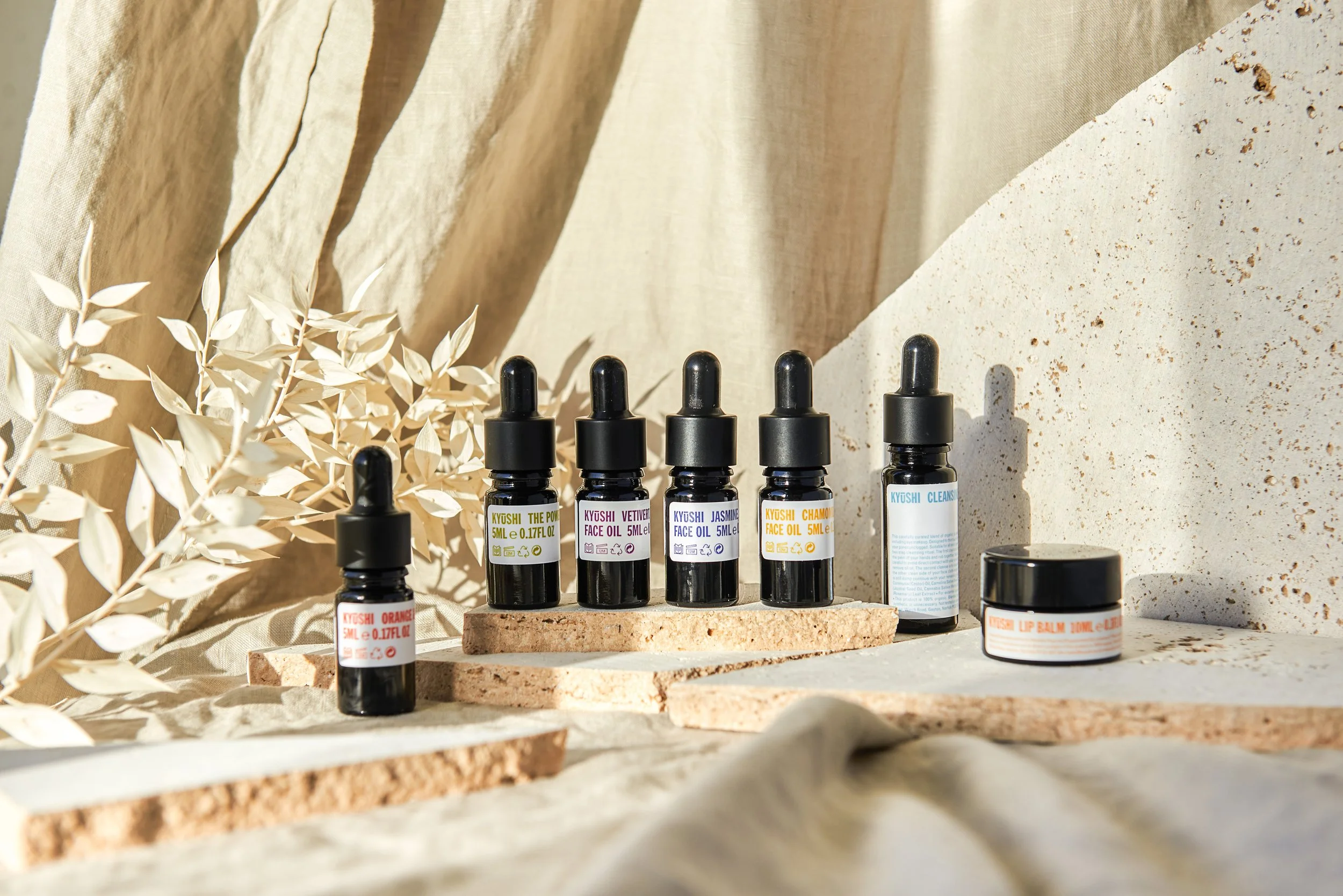 Kyūshi – mindful skincare that uses organic plant and and essential oils