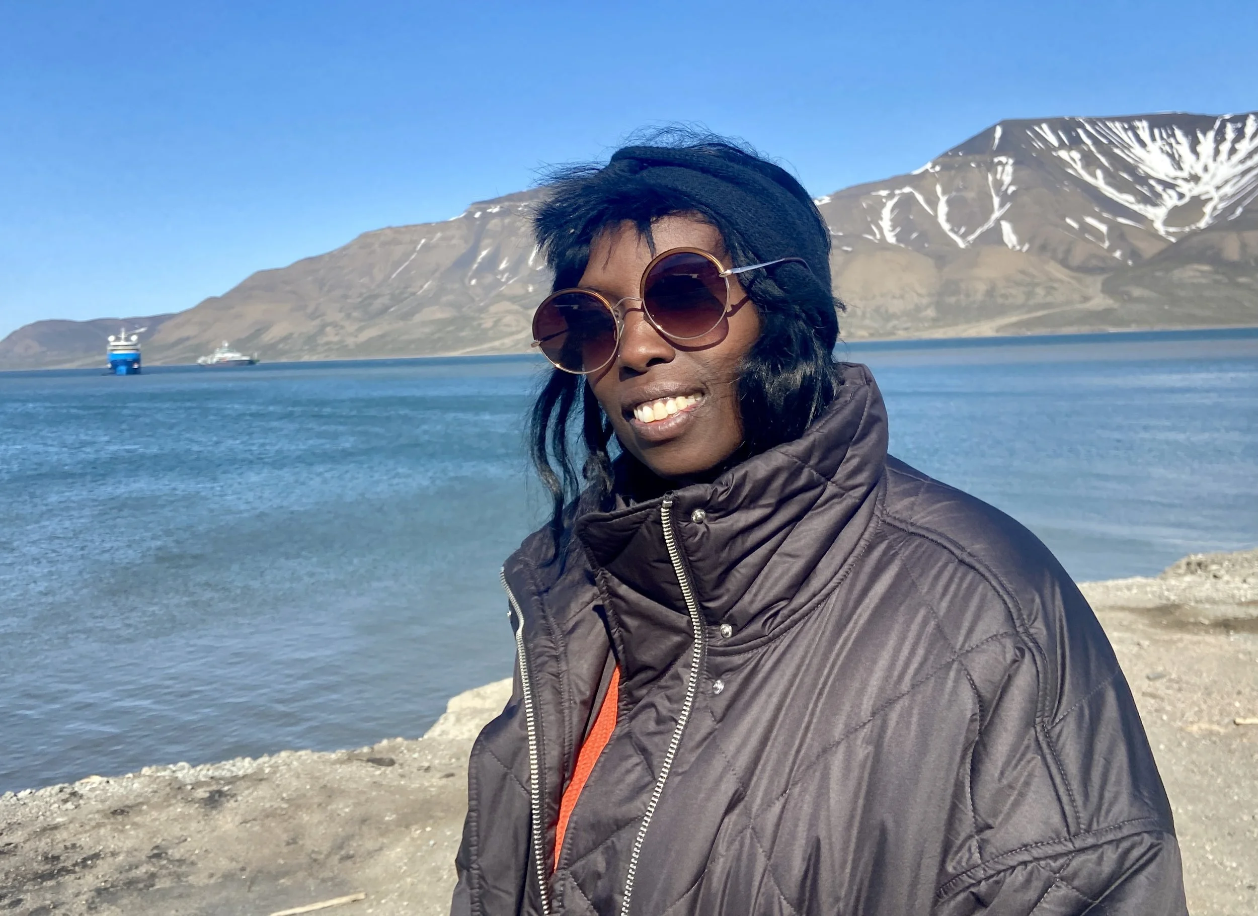 Welcoming our first summer resident Grace Ndiritu — Artica Svalbard