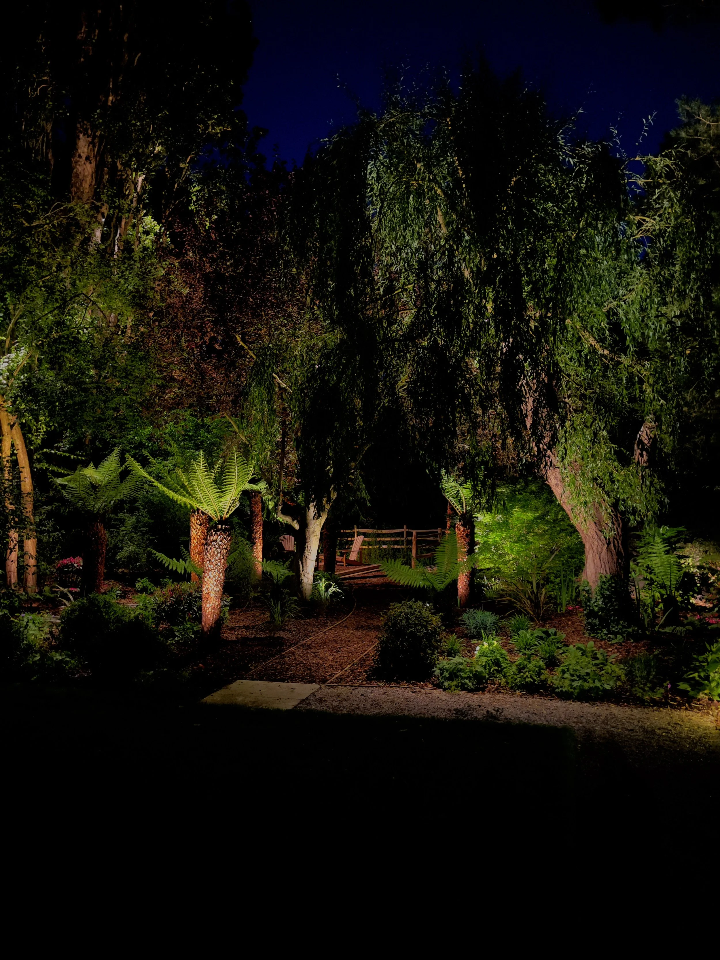 Portfolio — neil parslow landscape lighting design