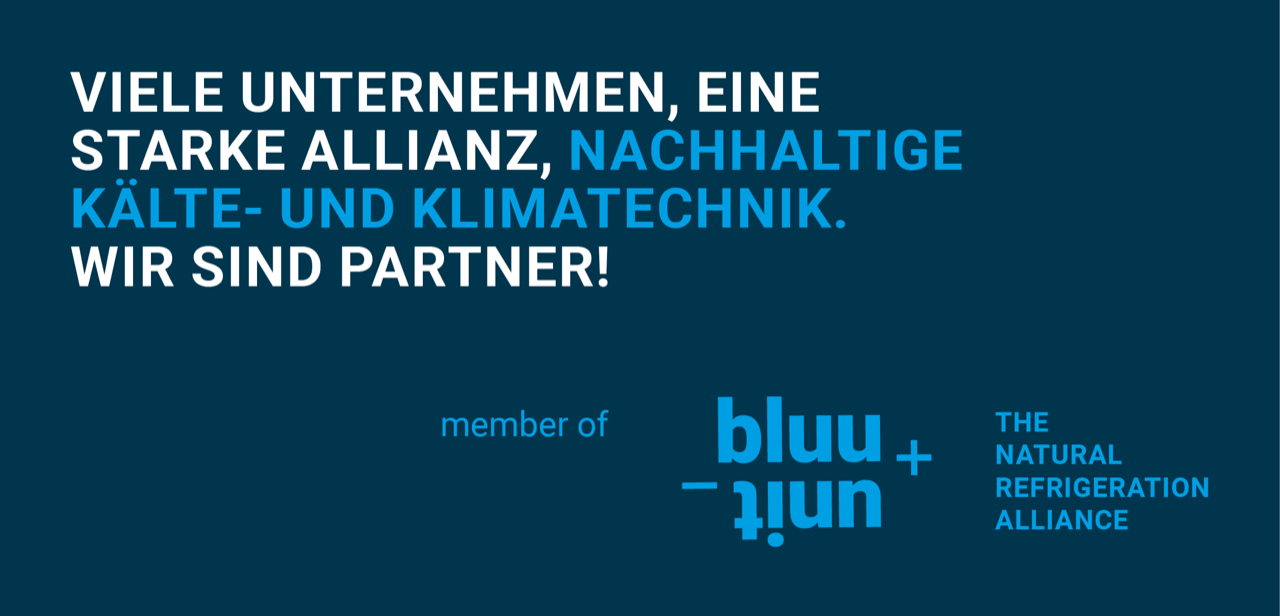 Wir sind Teil der bluu unit Allianz