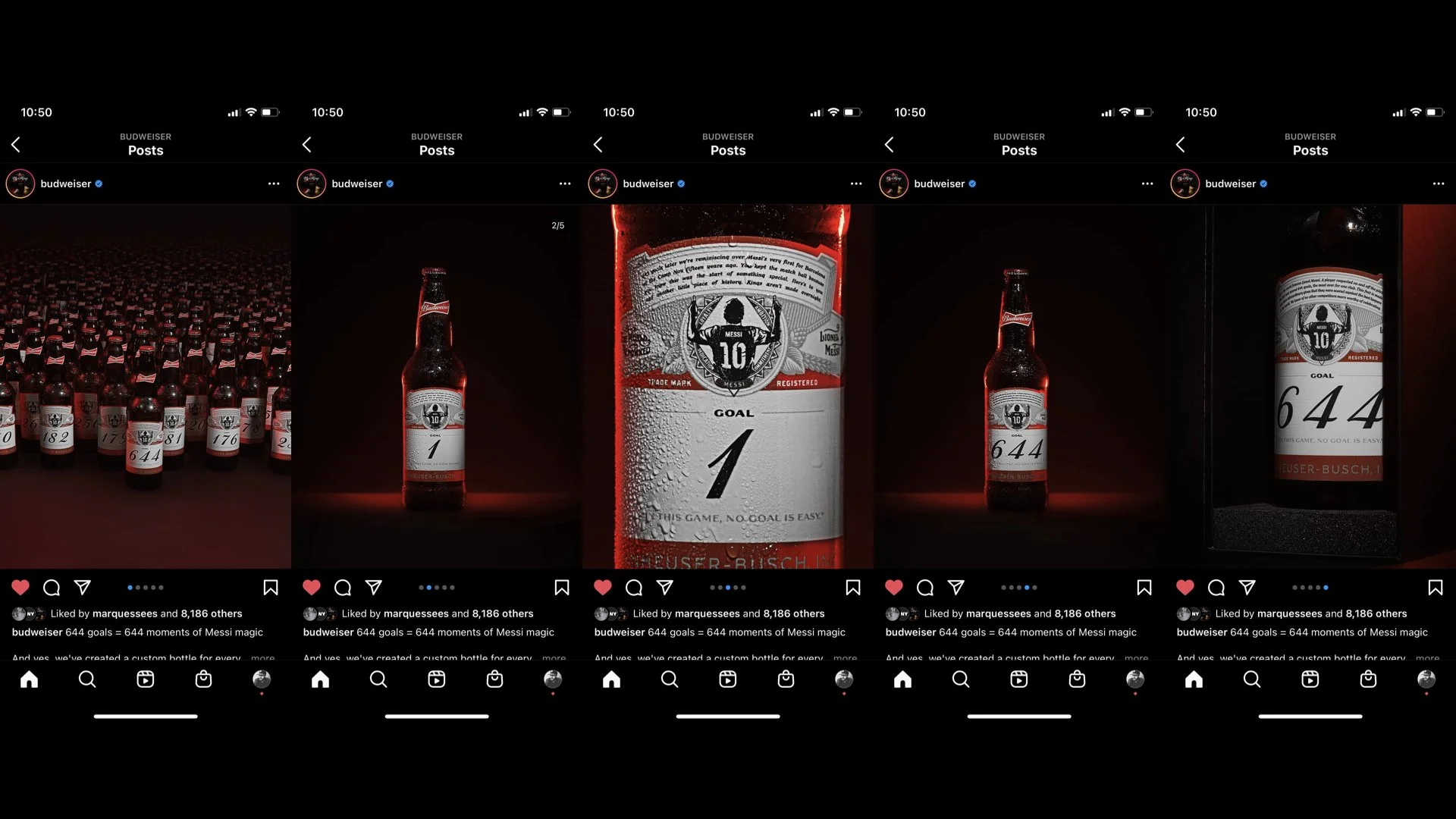 Budweiser | Messi 644 — Andrew Arnot