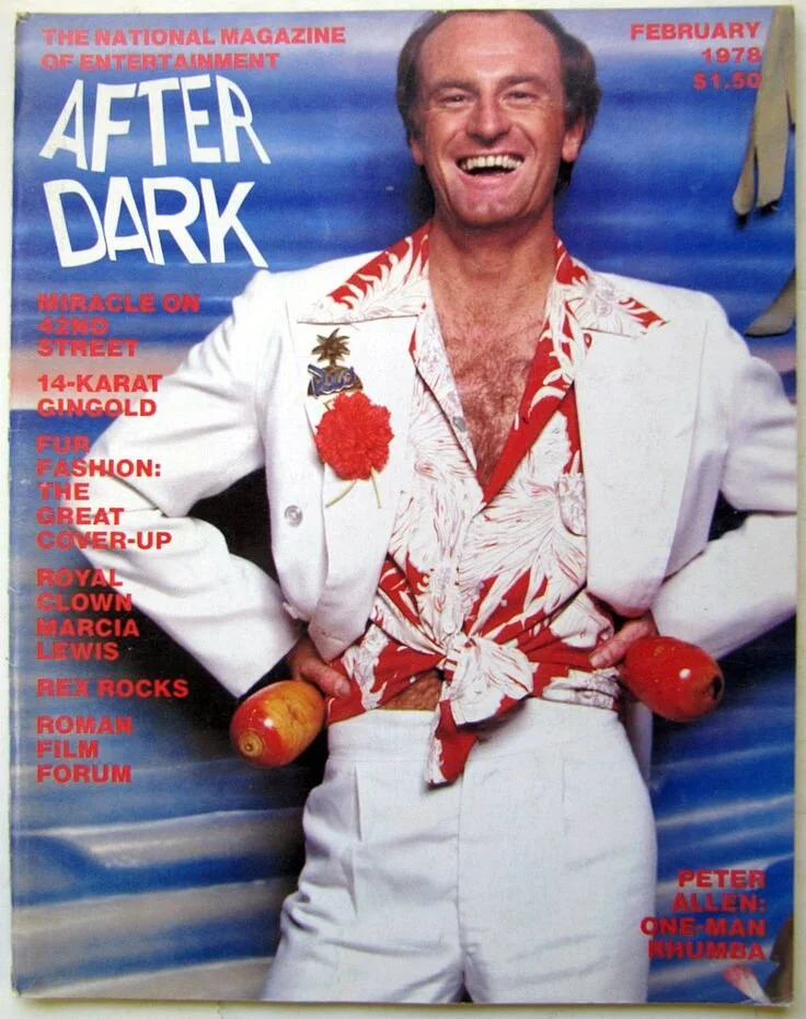 Celebrity history- Peter Allen — Fire Island Pines Historical Society
