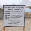 Welcome to Fire Island Pines. A Family Community… the sign — Fire ...