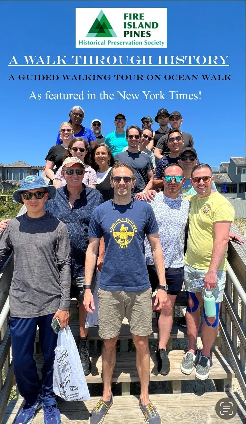 'A Walk through History" West Side Walk — Fire Island Pines Historical ...