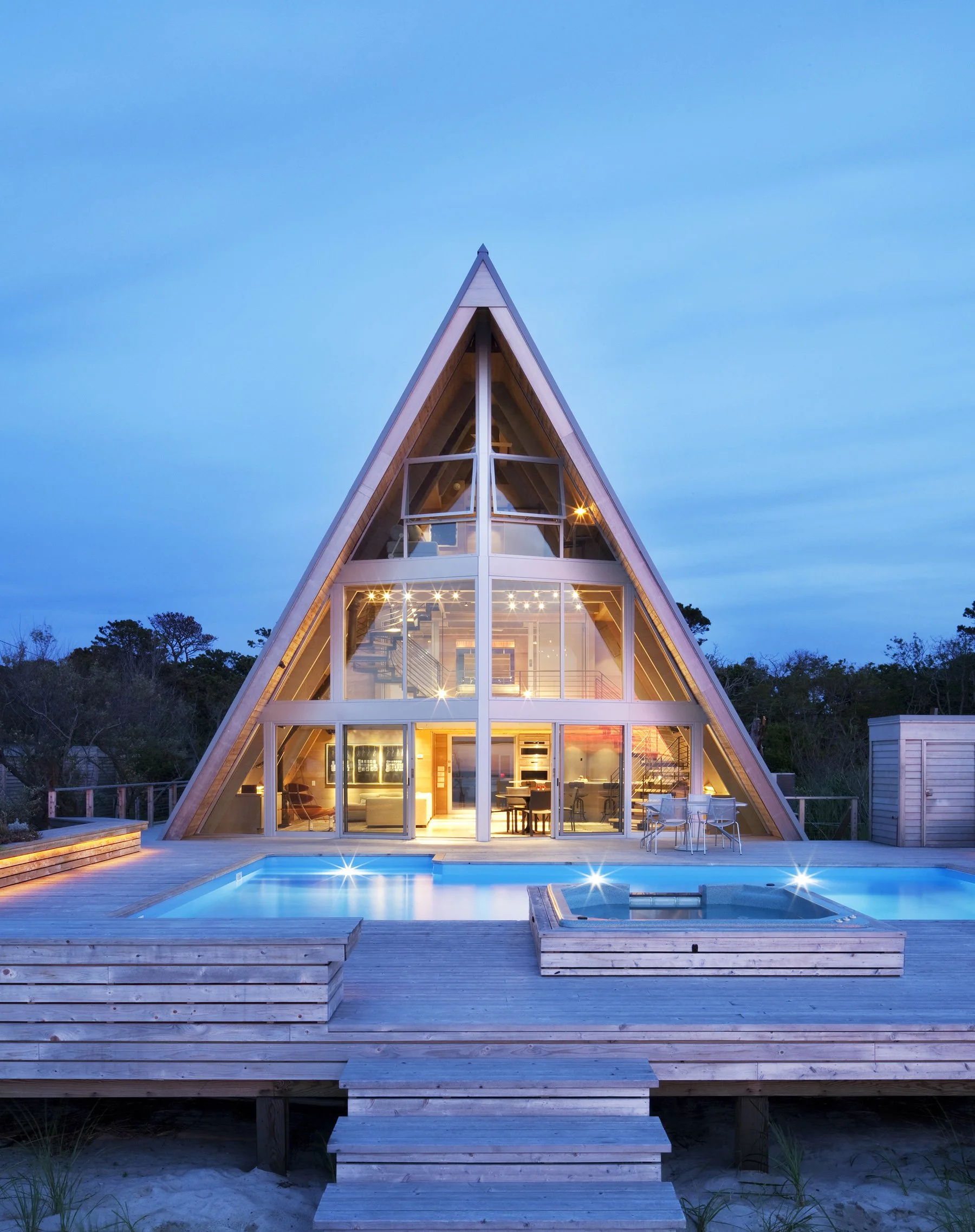 Fire Island Architecture history-The A Frame house Est.1965 — Fire ...