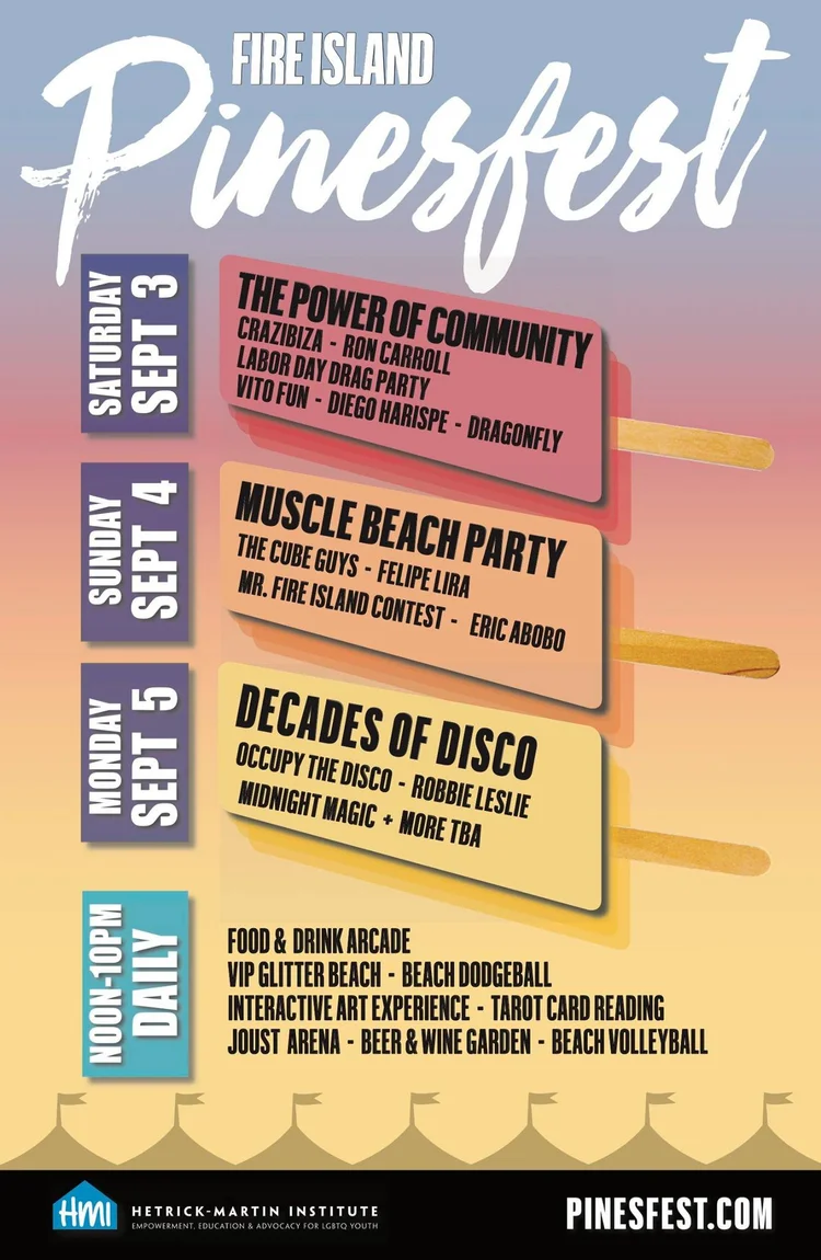 Pinesfest 2016. The party/ benefit that almost wasn’t… — Fire Island ...