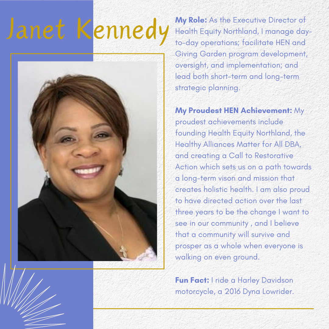 Janet Kennedy — Health Equity Northland