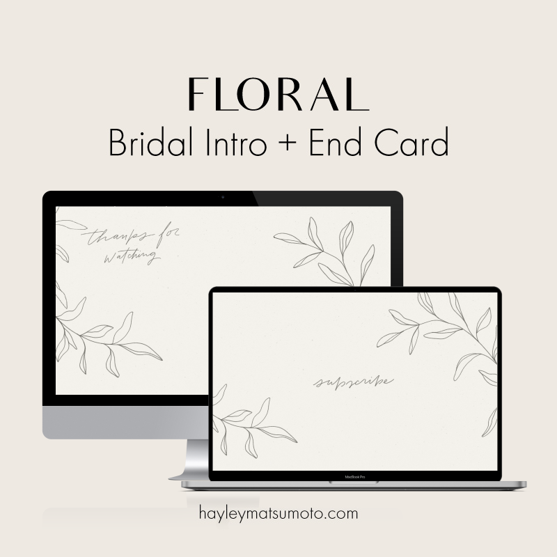 YouTube Graphics Digital Downloads Shop — Hayley Matsumoto