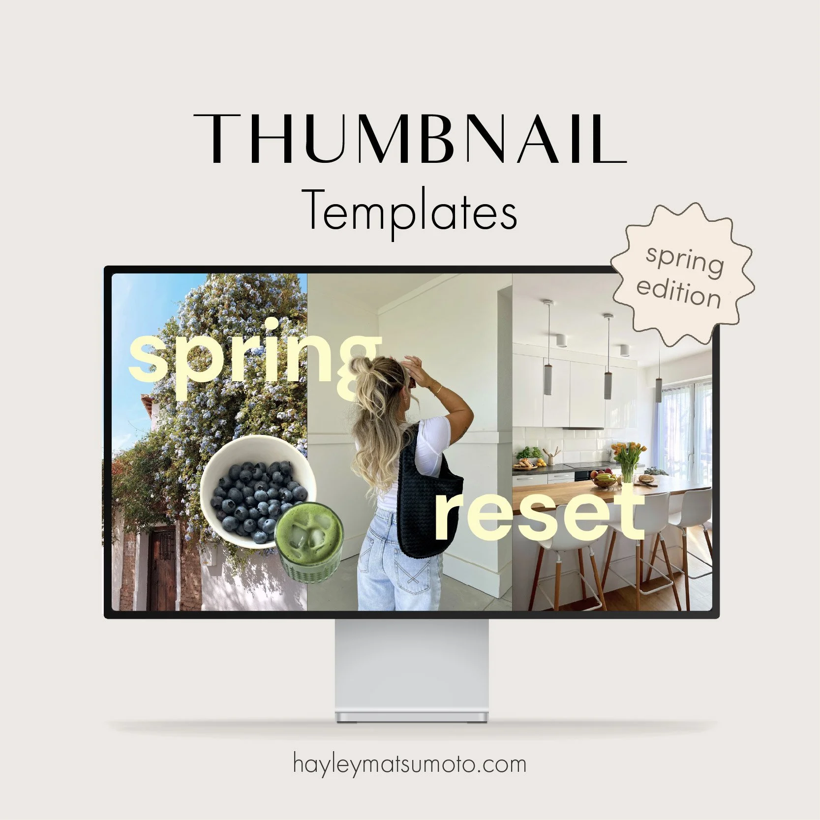Spring Thumbnail Ideas — Hayley Matsumoto