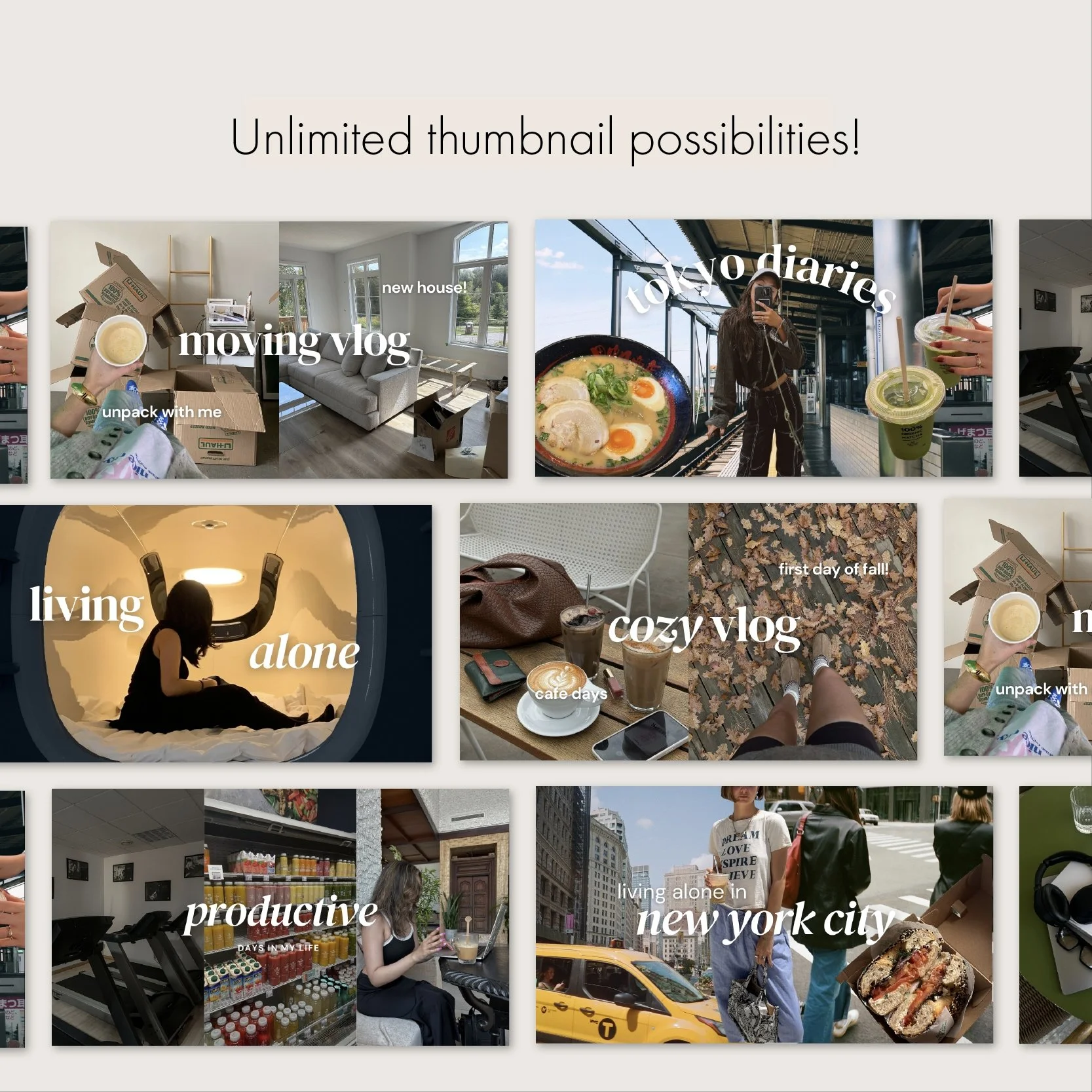 Fall YouTube Thumbnail Design Upgrades — Hayley Matsumoto