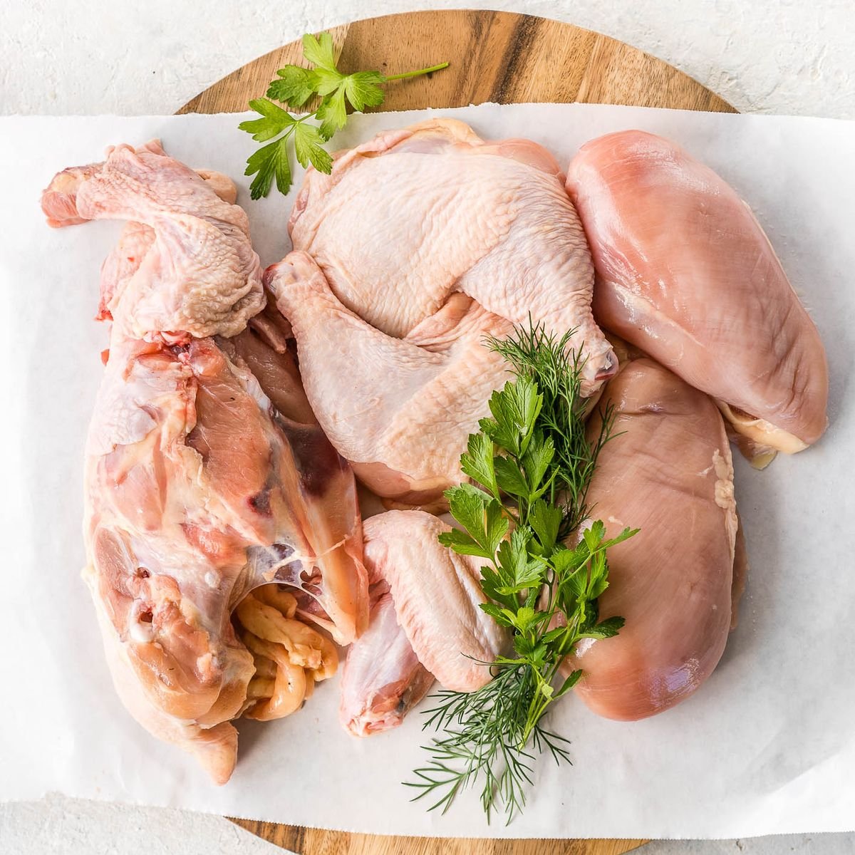 Part your chicken, cook it your way…enjoy! — Footprints Farm
