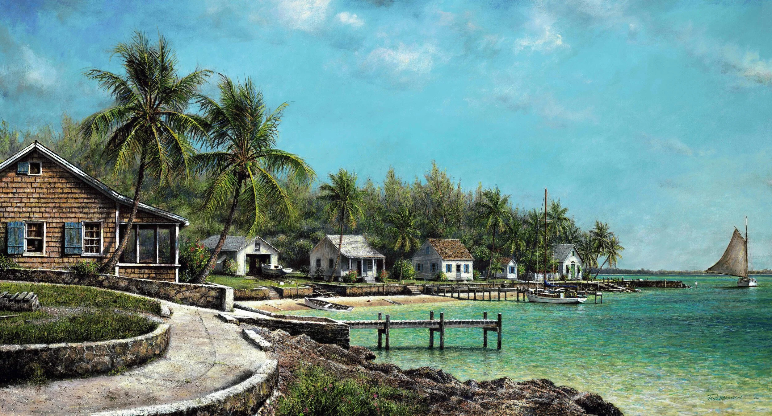 Island Hideaway — Tripp Harrison Gallery
