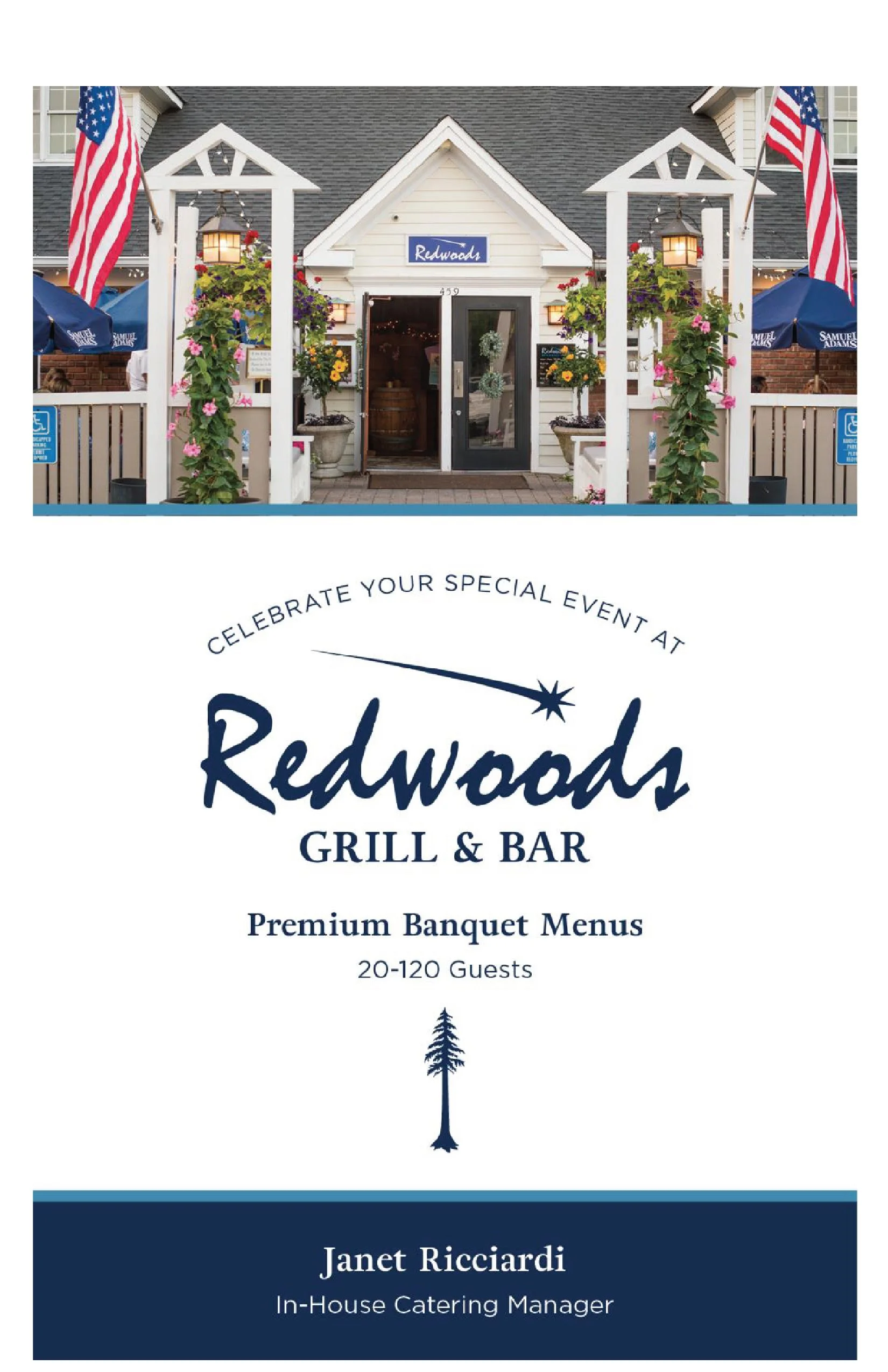In-House Catering Party Menu — Redwoods