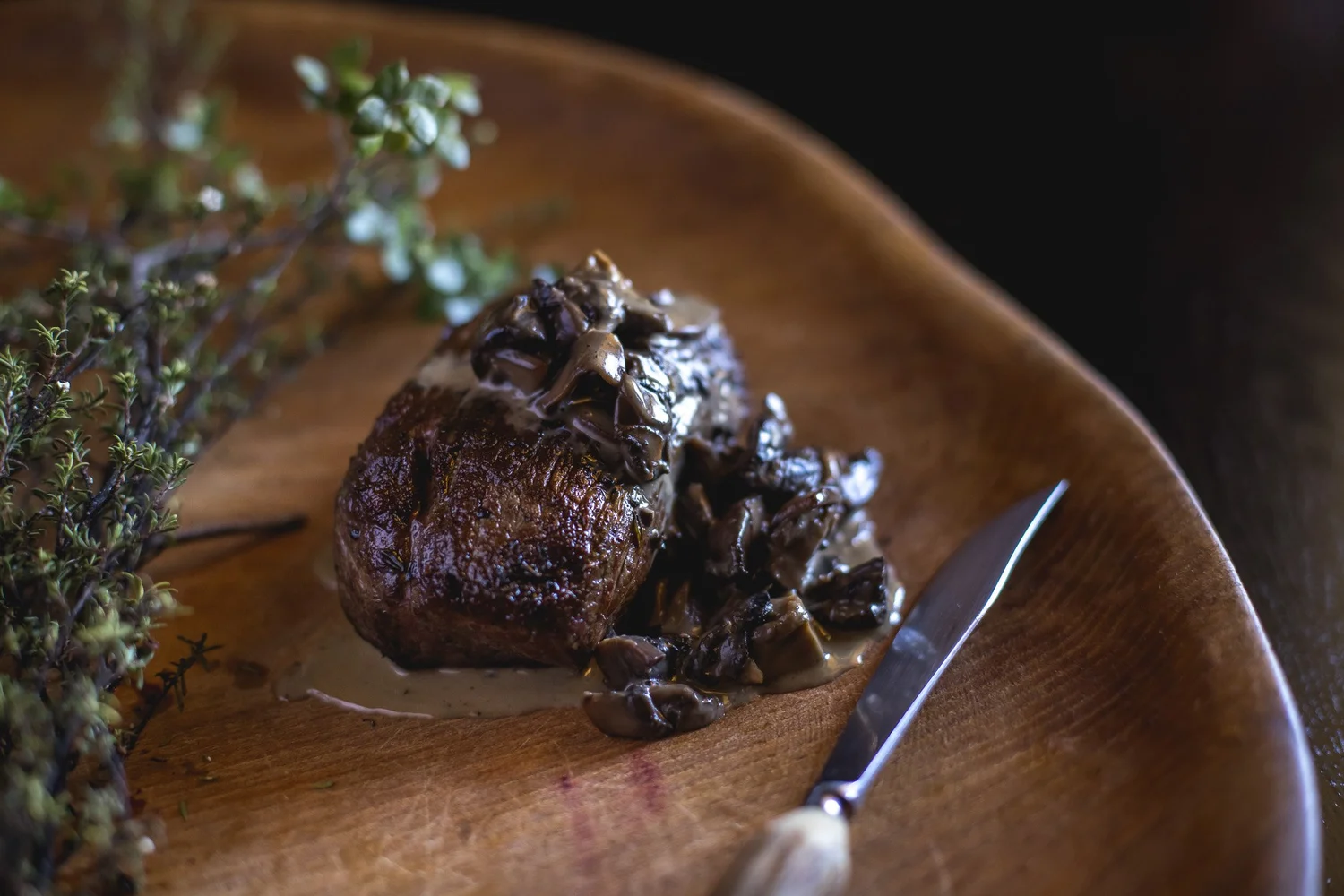 Wild Venison Leg Steaks with Three Mushroom Sauce — Alpine Deer Wild NZ ...