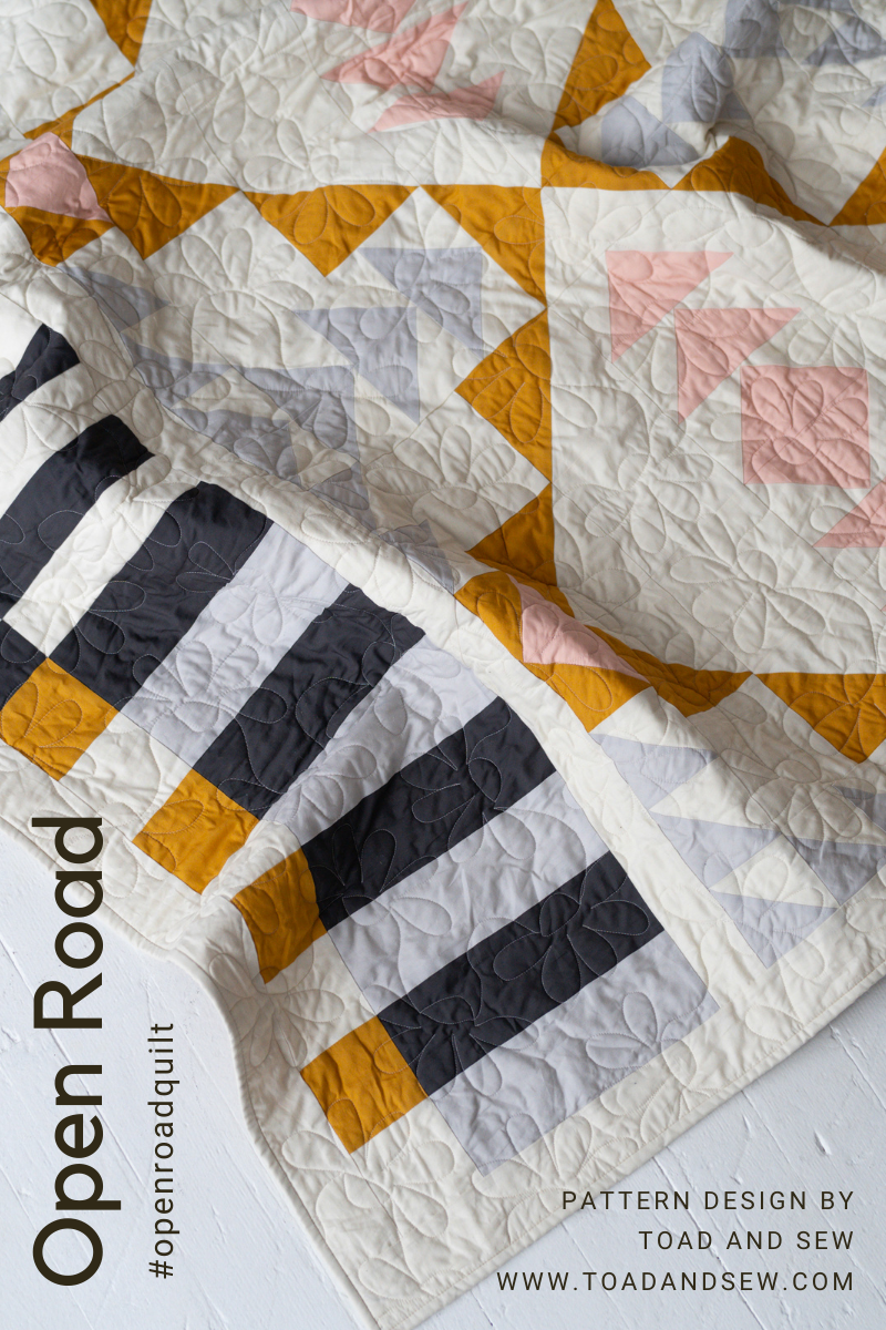 Open Road Quilt - The Cover – Toad and Sew