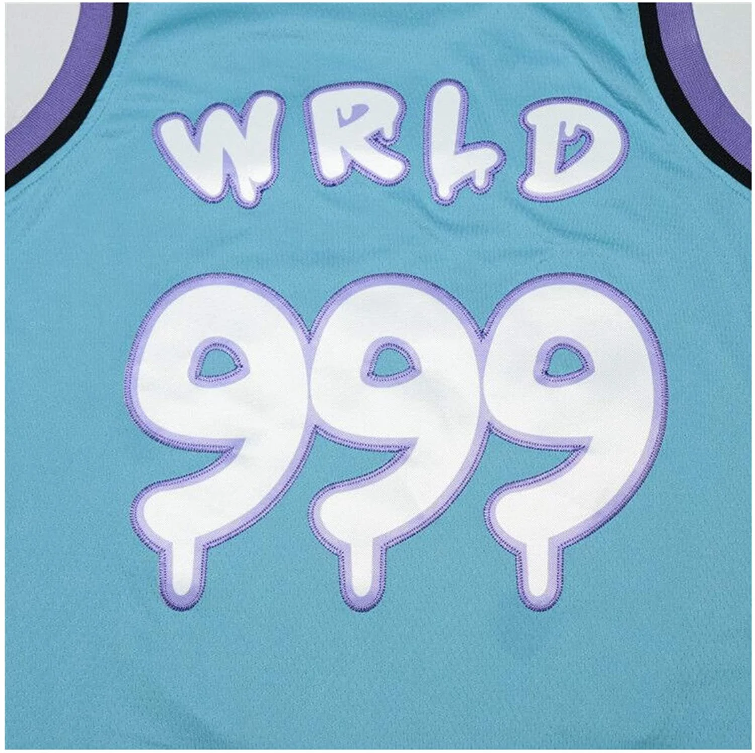 Juice WRLD 999 Jersey (Blue) — SportsWRLDD