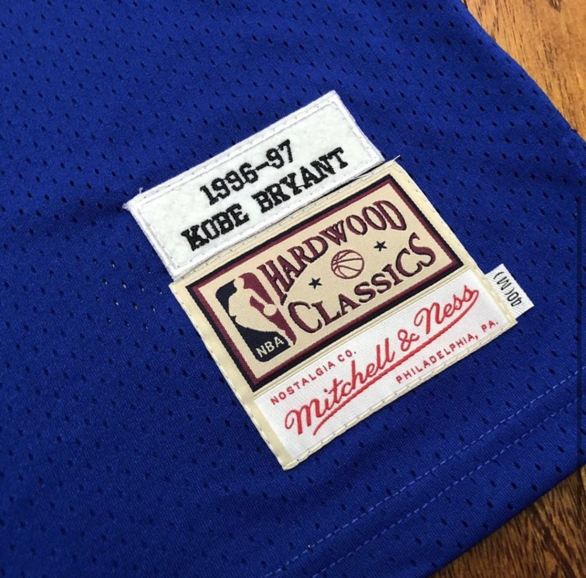 Kobe Bryant 1996-97 Blue Lakers Jersey — SportsWRLDD