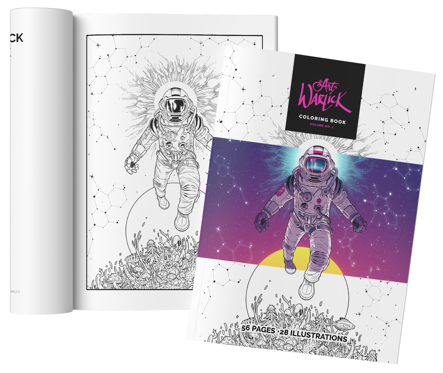 Coloring Book Promo - 2022 — The Art of Matthew Warlick
