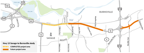 Highway 13 “River, Rail, and Roads Initiative” and the “Nicollet Avenue ...