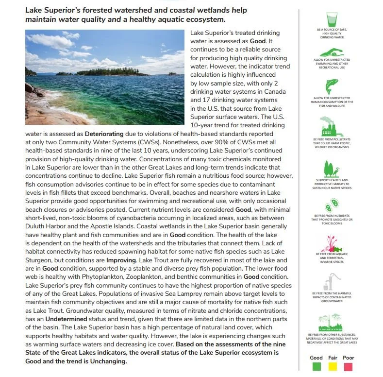 Great Lakes Report Shows Stabilization, but Long-Term Environmental ...