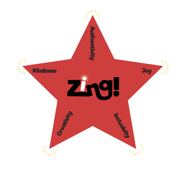 Mission, Vision & Values — Zing!