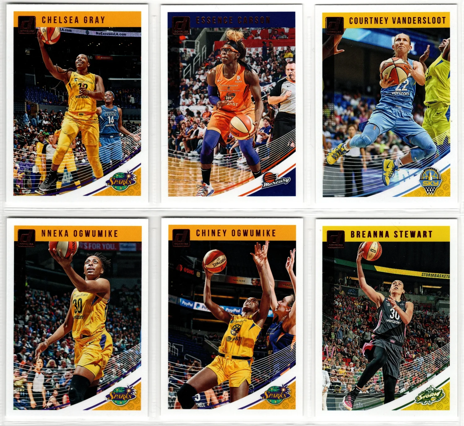 2019 Donruss WNBA — RefsInTheBack