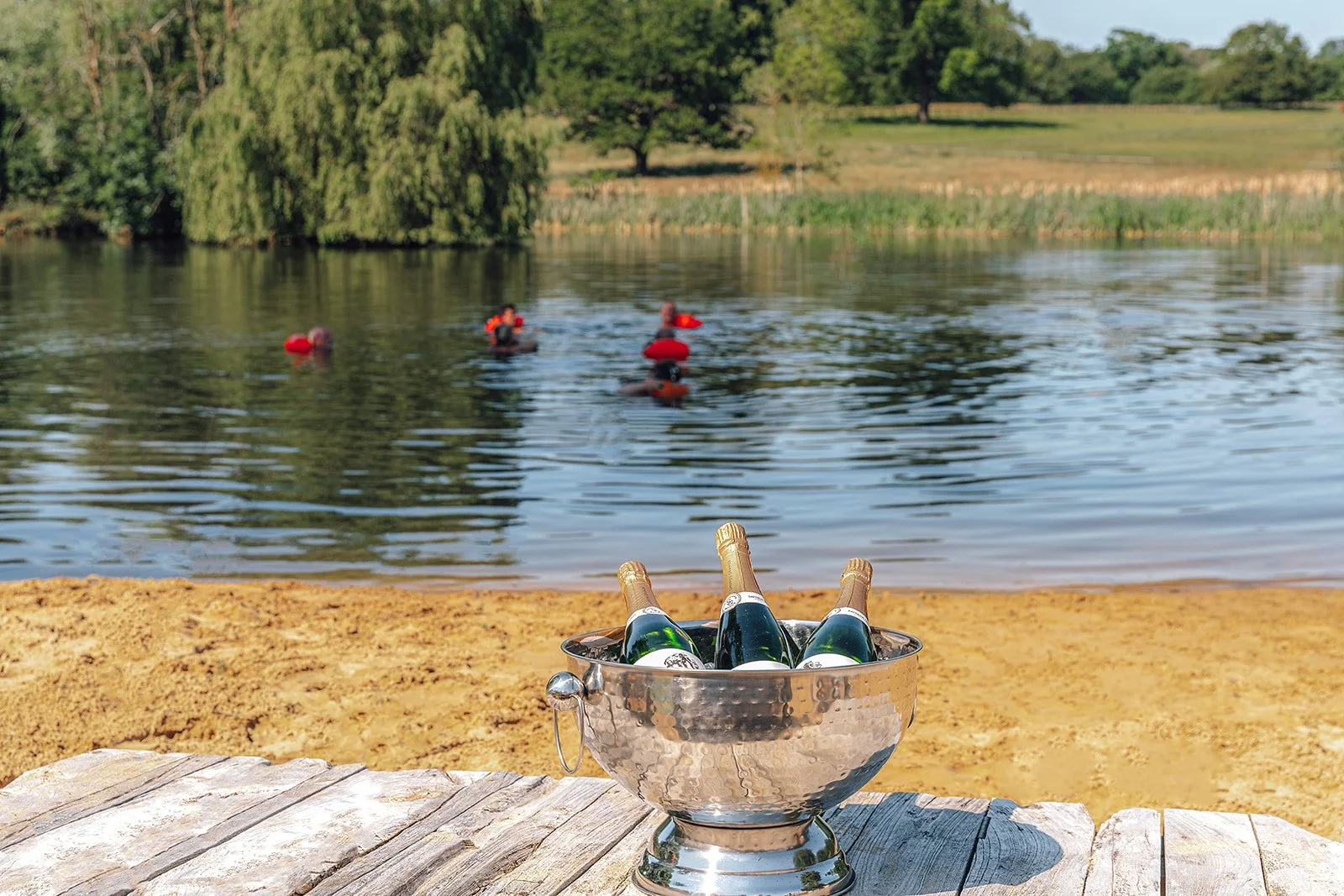 Wild and Open Water Swimming at Warseley Park Estate in Cambridgeshire ...