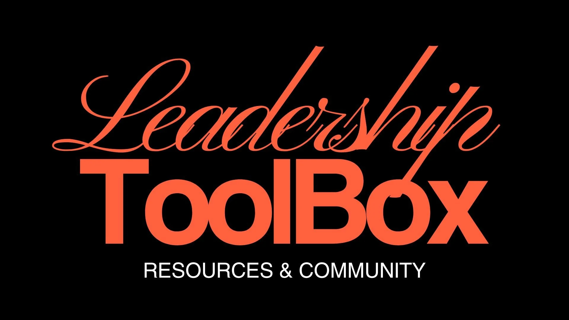 The Leadership Tool Box — TheChurchLeader