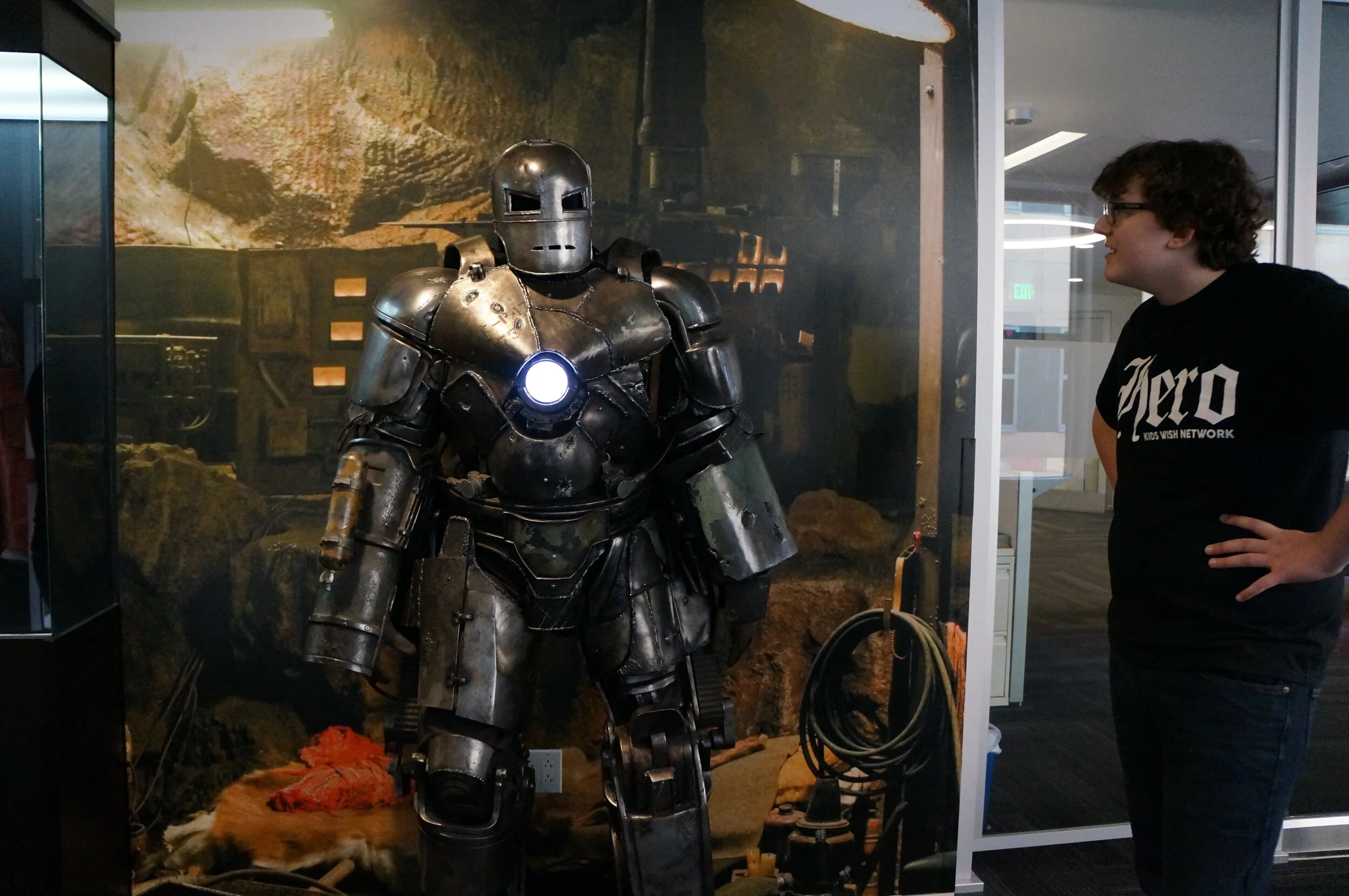 Teen Feels Like a Superhero On-Set of Captain Marvel — Kids Wish Network